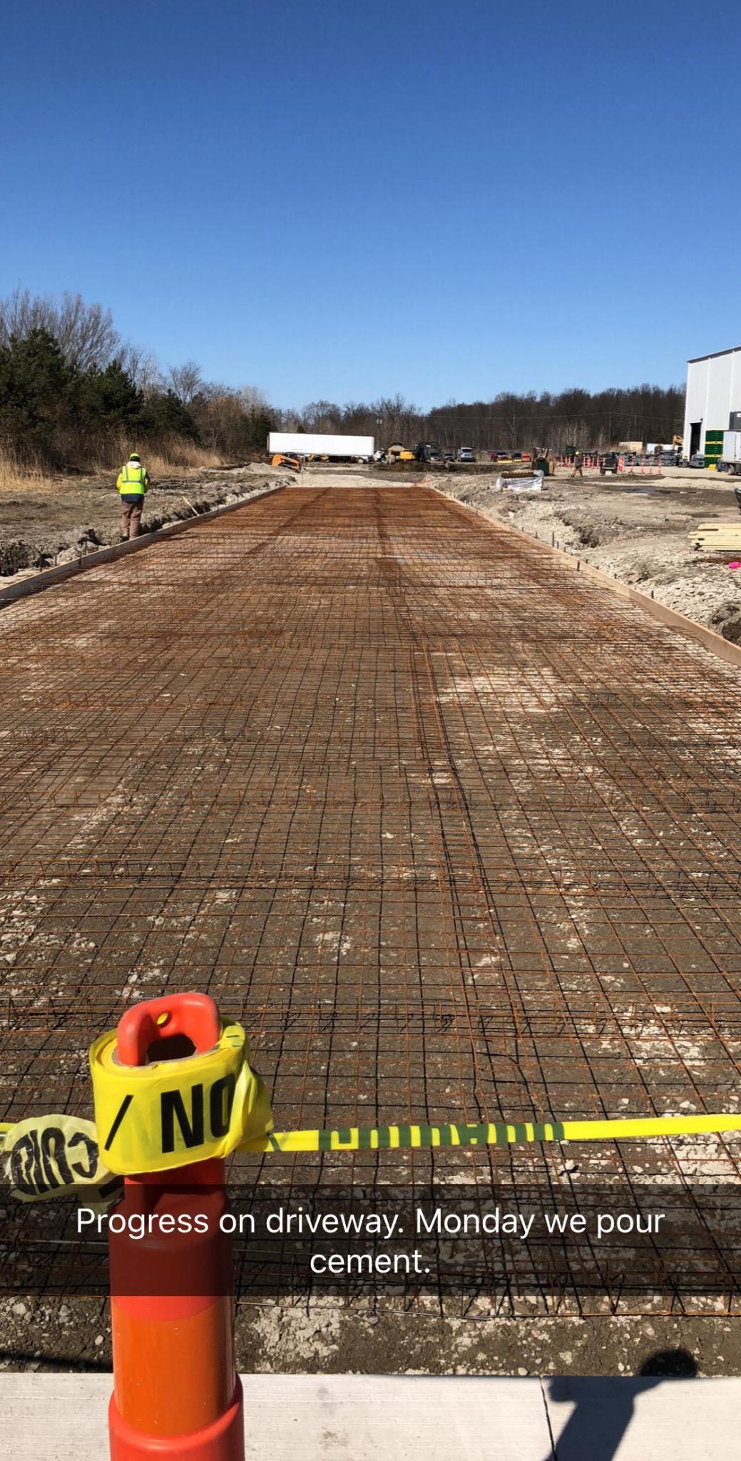 Donna Kuhr on LinkedIn: Progress on driveway. Cement Monday. Donna Kuhr on LinkedIn: Progress on driveway. Cement Monday.