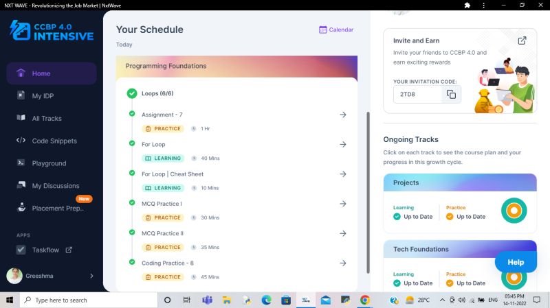Greeshma Doguparthi on LinkedIn: #day23 #ccbp #nxtwave #30daysofcode # ... Greeshma Doguparthi on LinkedIn: #day23 #ccbp #nxtwave #30daysofcode # ...