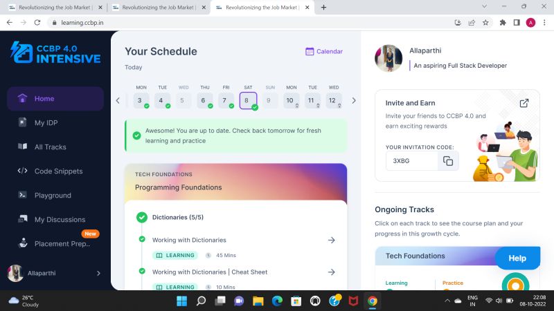 Keerthi Allaparthi on LinkedIn: #day6 #50daysofcodechallenge # ... Keerthi Allaparthi on LinkedIn: #day6 #50daysofcodechallenge # ...