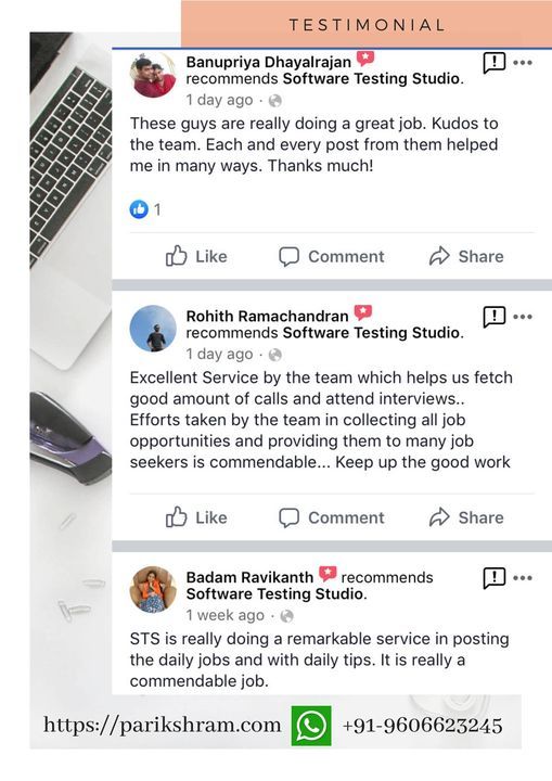 Software Testing Studio on LinkedIn: #softwaretesting #qa #testing # ... Software Testing Studio on LinkedIn: #softwaretesting #qa #testing # ...