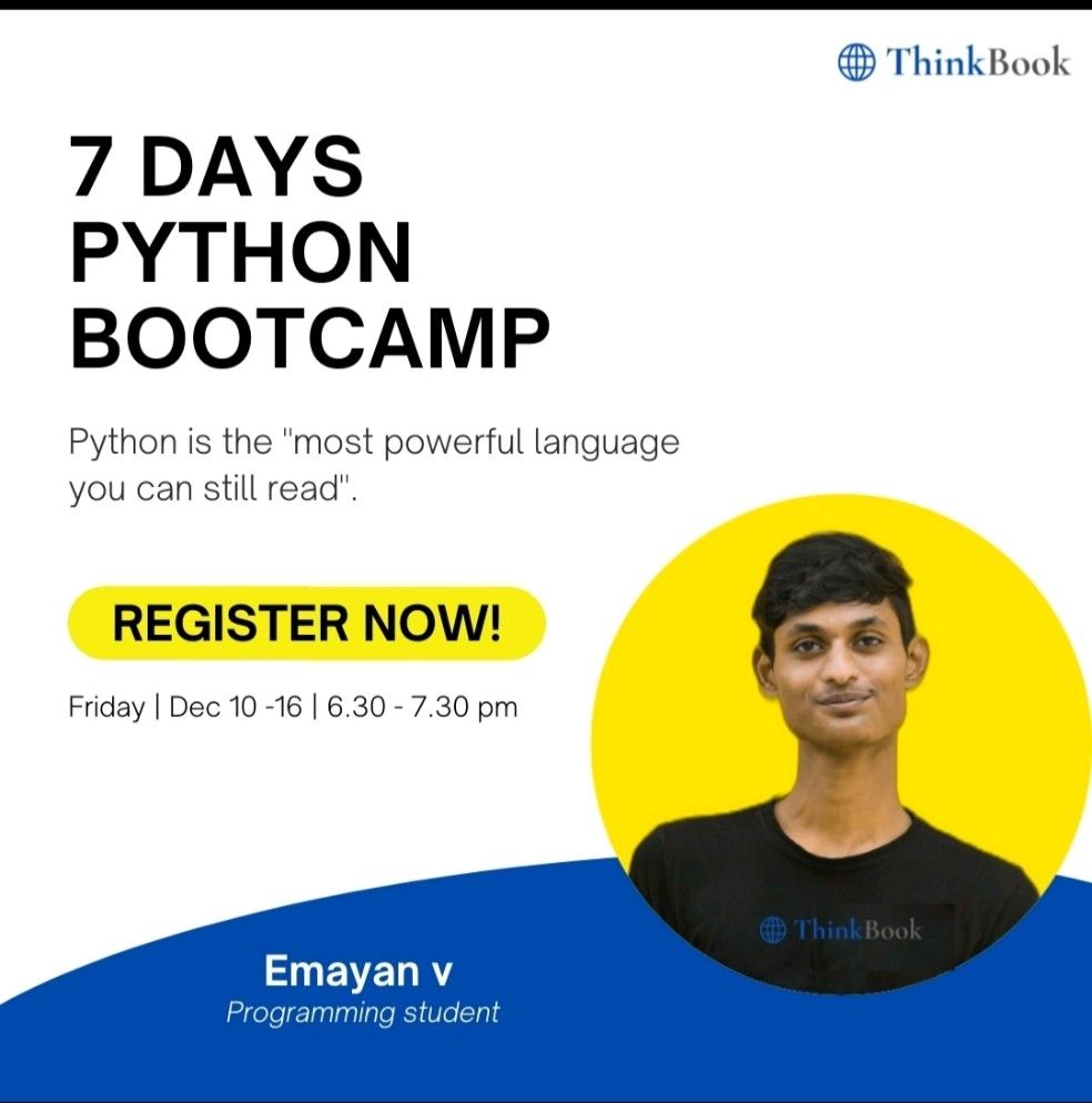Think Book on LinkedIn: #python #pythonprogramming #pythoncode # ... Think Book on LinkedIn: #python #pythonprogramming #pythoncode # ...
