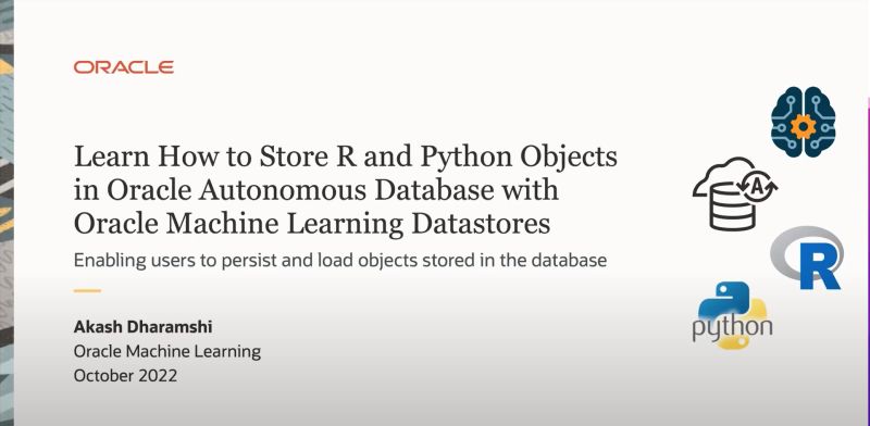 Akash Dharamshi on LinkedIn: #oracle #machinelearning #python #sql # ... Akash Dharamshi on LinkedIn: #oracle #machinelearning #python #sql # ...