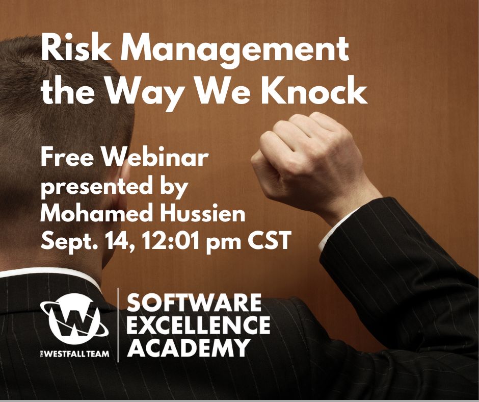 We would like to invite you to our webinar: Risk Management the Way We ... We would like to invite you to our webinar: Risk Management the Way We ...