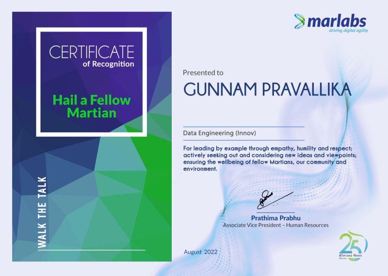 Pravallika Gunnam on LinkedIn: #marlabsllc #marlabsllc #dataengineer # ... Pravallika Gunnam on LinkedIn: #marlabsllc #marlabsllc #dataengineer # ...
