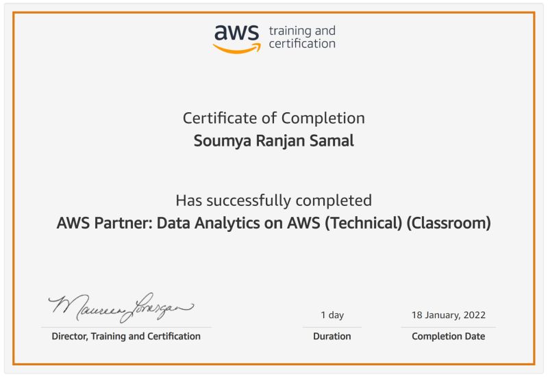 Soumya Ranjan Samal on LinkedIn: #dataanalysis #training #aws # ... Soumya Ranjan Samal on LinkedIn: #dataanalysis #training #aws # ...