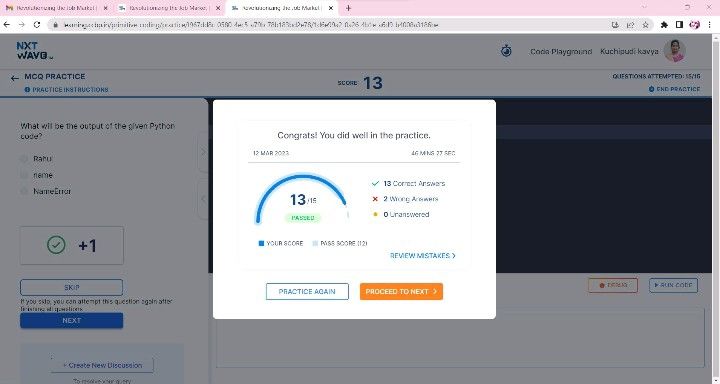 Kuchipudi Kavya on LinkedIn: #ccbp #nxtwave #30daysofcodingchallenge # ... Kuchipudi Kavya on LinkedIn: #ccbp #nxtwave #30daysofcodingchallenge # ...