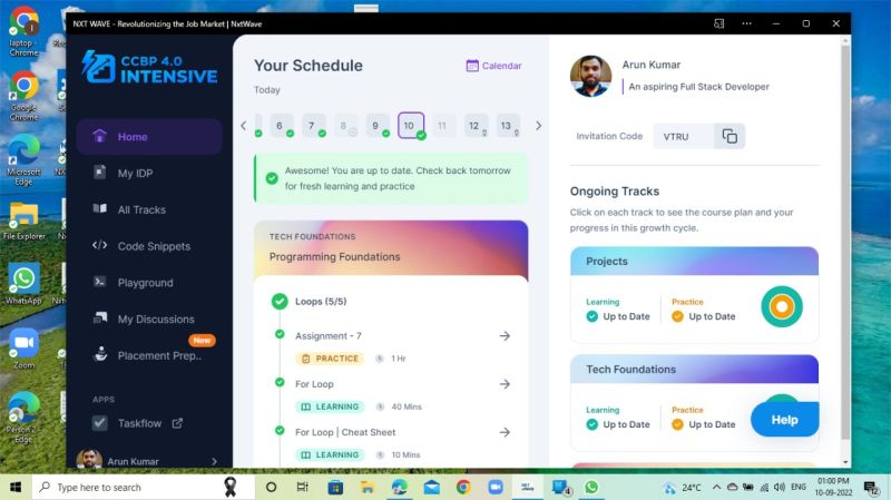 Arun Kumar Podhari on LinkedIn: #day22 #30daysofcodechallenge #nxtwave ... Arun Kumar Podhari on LinkedIn: #day22 #30daysofcodechallenge #nxtwave ...