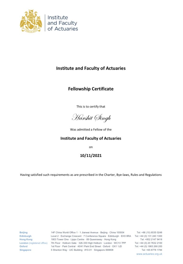 Connections, | Harshit Singh, FIA Connections, | Harshit Singh, FIA