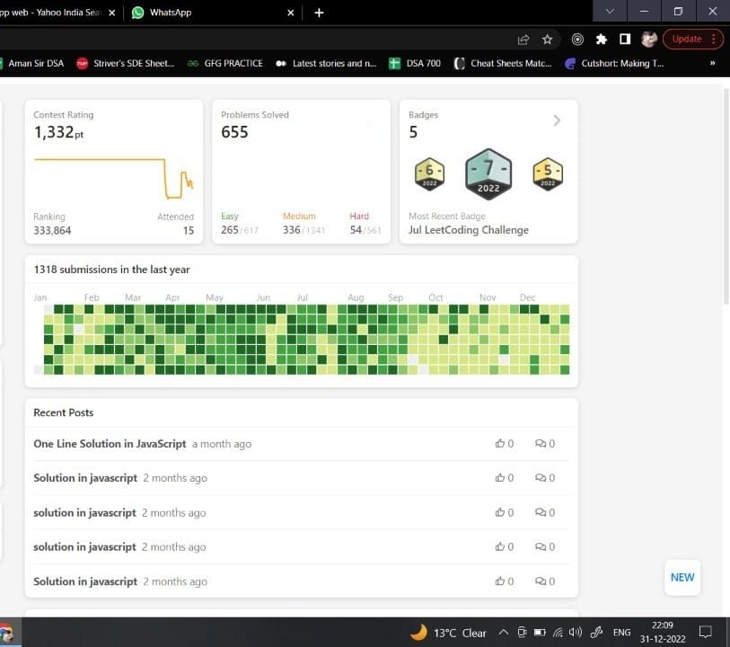 Gurucharan Chouhan on LinkedIn: #leetcode #dsa #javascript #java # ... Gurucharan Chouhan on LinkedIn: #leetcode #dsa #javascript #java # ...