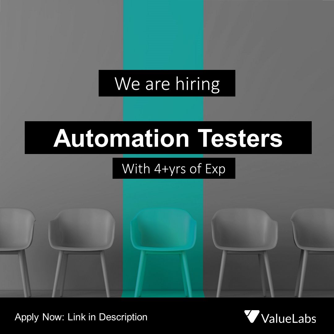 Vasavi Kulkarni on LinkedIn: #hiringimmediately #cypress #automationtesters Vasavi Kulkarni on LinkedIn: #hiringimmediately #cypress #automationtesters