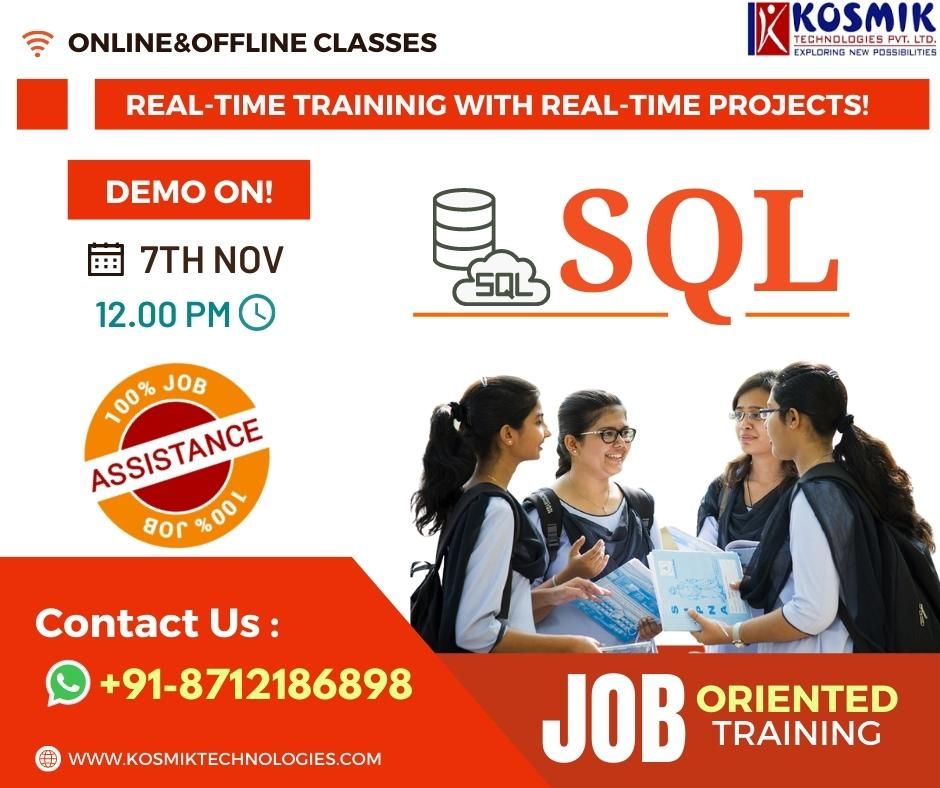 Kosmiktechnologies PVT LTD on LinkedIn: #sql #sqlserver #sqldeveloper # ... Kosmiktechnologies PVT LTD on LinkedIn: #sql #sqlserver #sqldeveloper # ...