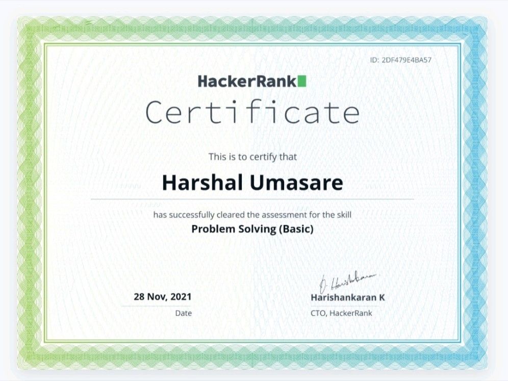 Harshal Umasare on LinkedIn: #pythonprogramming #problemsolving # ... Harshal Umasare on LinkedIn: #pythonprogramming #problemsolving # ...