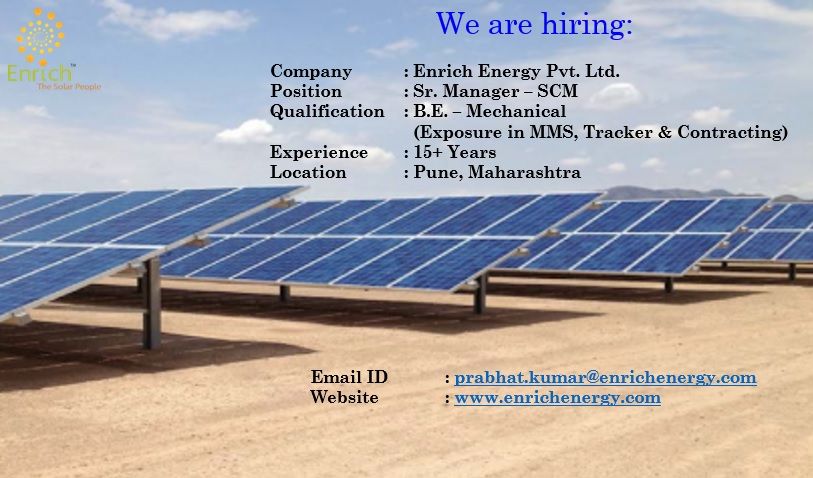 Prabhat Mishra on LinkedIn: #hiring #solarjobs #solarenergy # ... Prabhat Mishra on LinkedIn: #hiring #solarjobs #solarenergy # ...