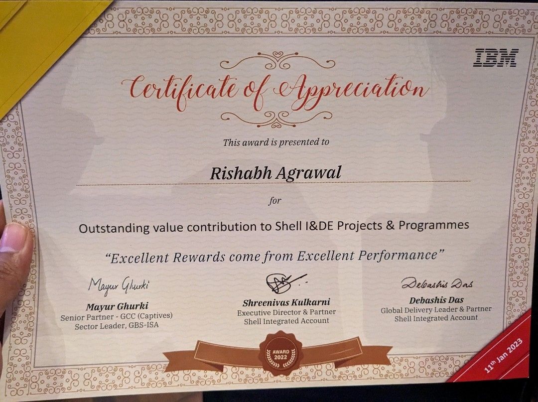 Rishabh Agrawal on LinkedIn: #ibm | 16 comments Rishabh Agrawal on LinkedIn: #ibm | 16 comments