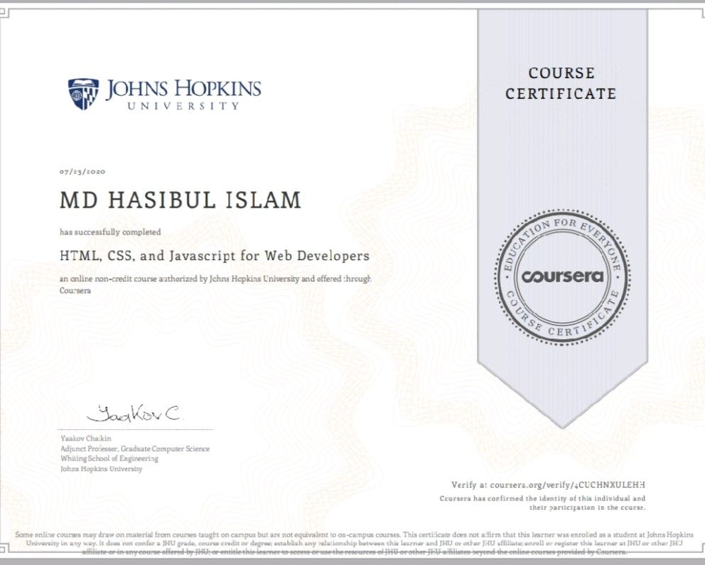 Md Hasibul Islam on LinkedIn: Finally Completed HTML, CSS And ... Md Hasibul Islam on LinkedIn: Finally Completed HTML, CSS And ...