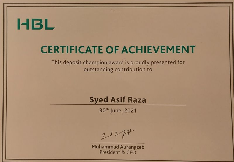 Syed Asif Raza on LinkedIn: #alhamadulilah #thanks Syed Asif Raza on LinkedIn: #alhamadulilah #thanks