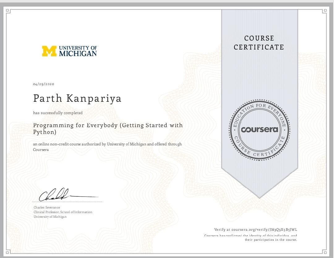 Parth Kanpariya on LinkedIn: #pythonprogramming #pythondeveloper Parth Kanpariya on LinkedIn: #pythonprogramming #pythondeveloper
