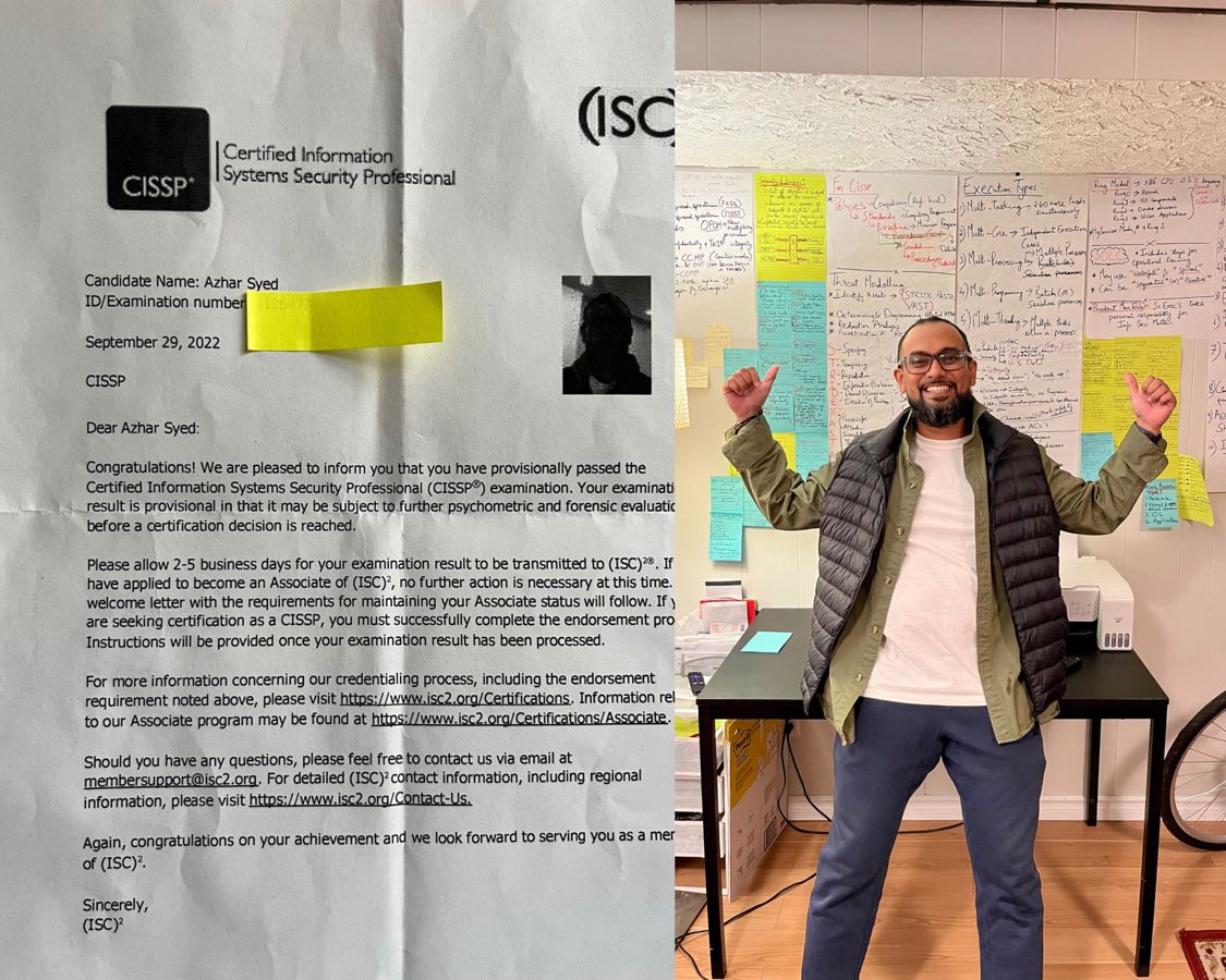 Azhar S. på LinkedIn: #cissp #cissp #cybersecurity #leadership # ... Azhar S. på LinkedIn: #cissp #cissp #cybersecurity #leadership # ...