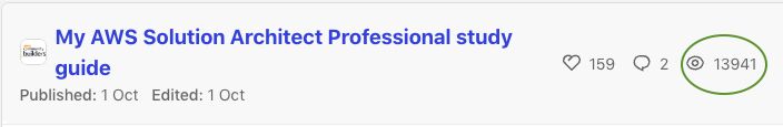 Sridhar Kasukurthy on LinkedIn: #awscommunity #aws #thankyou #architect Sridhar Kasukurthy on LinkedIn: #awscommunity #aws #thankyou #architect