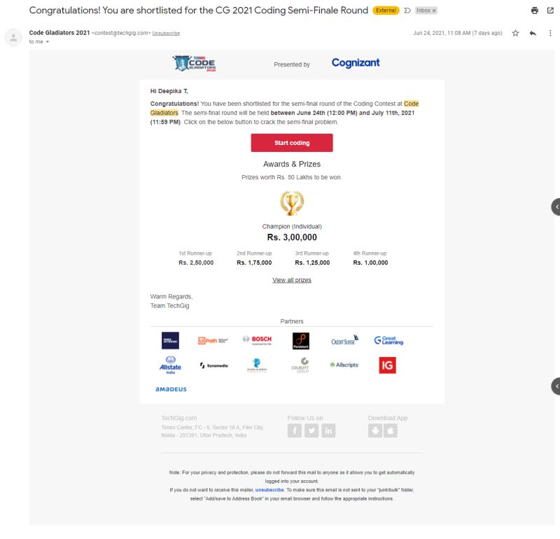 Deepika Thirunavukarasu on LinkedIn: #codegladiators2021 #coder #c #python Deepika Thirunavukarasu on LinkedIn: #codegladiators2021 #coder #c #python