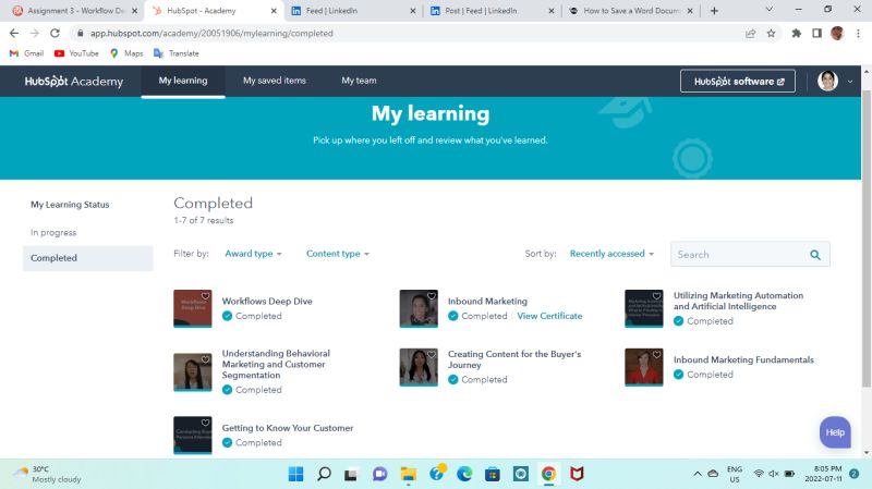 Chandeep BHARAJ on LinkedIn: Completed 'Workflow Deep Dive' course from ... Chandeep BHARAJ on LinkedIn: Completed 'Workflow Deep Dive' course from ...