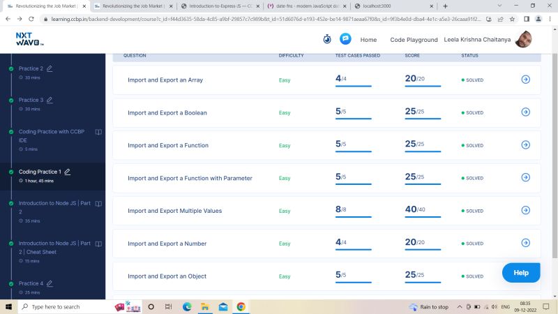 Chaitanya Bandaru on LinkedIn: #day71 #nodejs #50daysofcodechallenge # ... Chaitanya Bandaru on LinkedIn: #day71 #nodejs #50daysofcodechallenge # ...