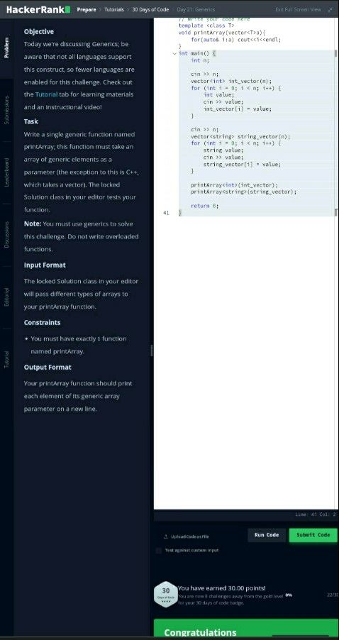 Shruthi S on LinkedIn: #coding #hackerrank #comment #python ... Shruthi S on LinkedIn: #coding #hackerrank #comment #python ...