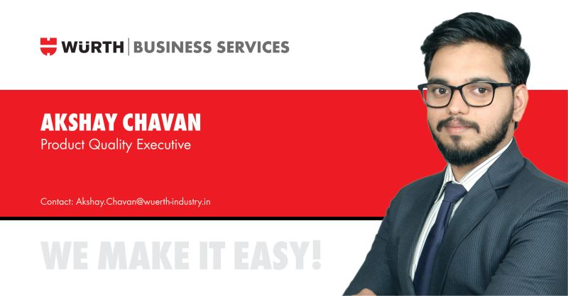Akshay Bhushansingh Chavan on LinkedIn: Thank you Würth Business Services Akshay Bhushansingh Chavan on LinkedIn: Thank you Würth Business Services