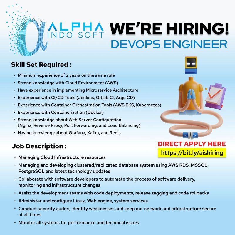 Budi Widodo on LinkedIn: #devops #aws #googlecloud #mssql #postgresql # ... Budi Widodo on LinkedIn: #devops #aws #googlecloud #mssql #postgresql # ...