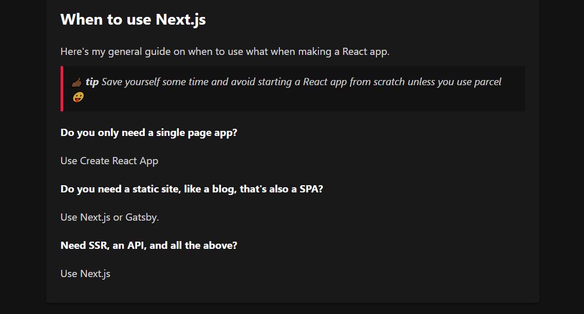 Manik Roy on LinkedIn: #when_to_use_next #scott_moss #nextjs #gatsbyjs ... Manik Roy on LinkedIn: #when_to_use_next #scott_moss #nextjs #gatsbyjs ...