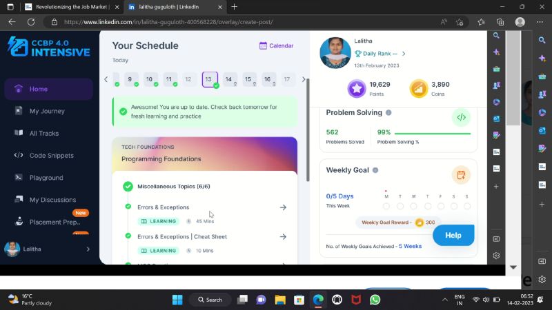 lalitha guguloth on LinkedIn: #day20 #50daysofcodechallenge #nxtwave # ... lalitha guguloth on LinkedIn: #day20 #50daysofcodechallenge #nxtwave # ...
