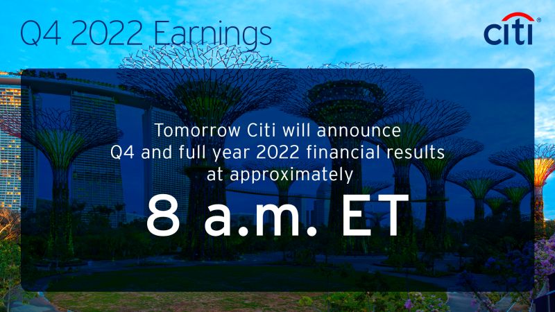 Citi on LinkedIn: Reminder: Check Citi at approximately 8 a.m. ET ... Citi on LinkedIn: Reminder: Check Citi at approximately 8 a.m. ET ...