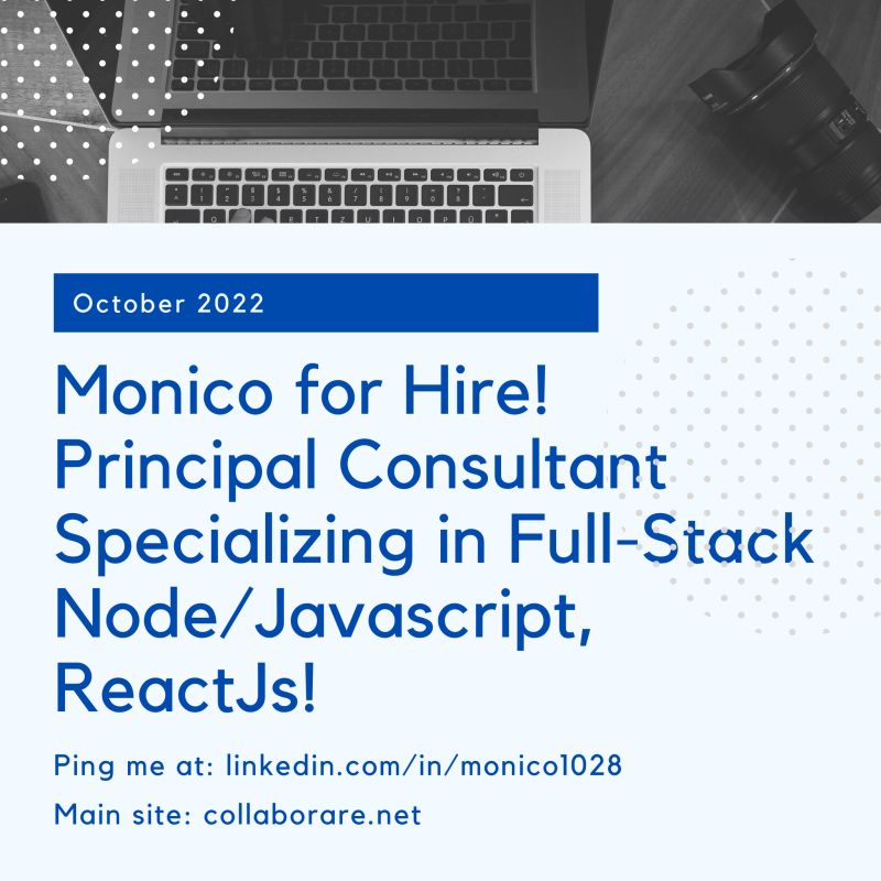 Monico Moreno on LinkedIn: #nodejs #javascript #reactjs #agile | 12 ... Monico Moreno on LinkedIn: #nodejs #javascript #reactjs #agile | 12 ...