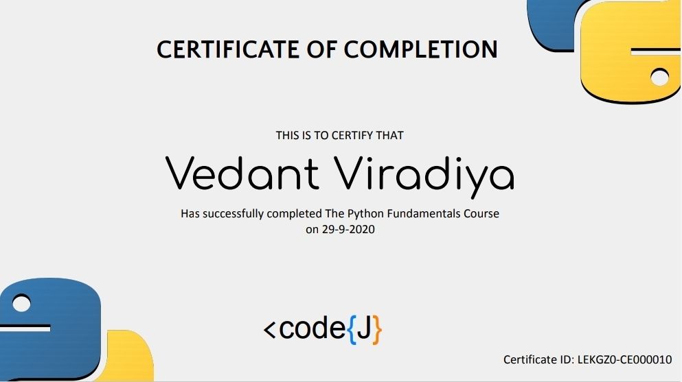Vedant Viradiya on LinkedIn: #pythonprogramming #python Vedant Viradiya on LinkedIn: #pythonprogramming #python