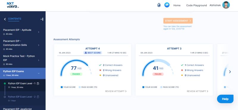 ABHISHEK M P on LinkedIn: #python #learning #idp #idpexam #nxtwave # ... ABHISHEK M P on LinkedIn: #python #learning #idp #idpexam #nxtwave # ...