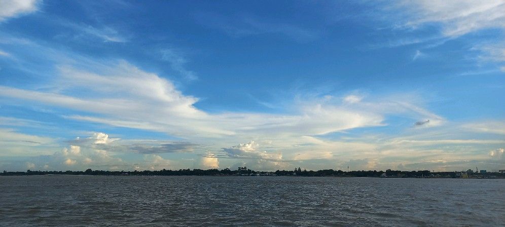 blue sky and white clouds, beautiful nature of bangla... | Naser ... blue sky and white clouds, beautiful nature of bangla... | Naser ...