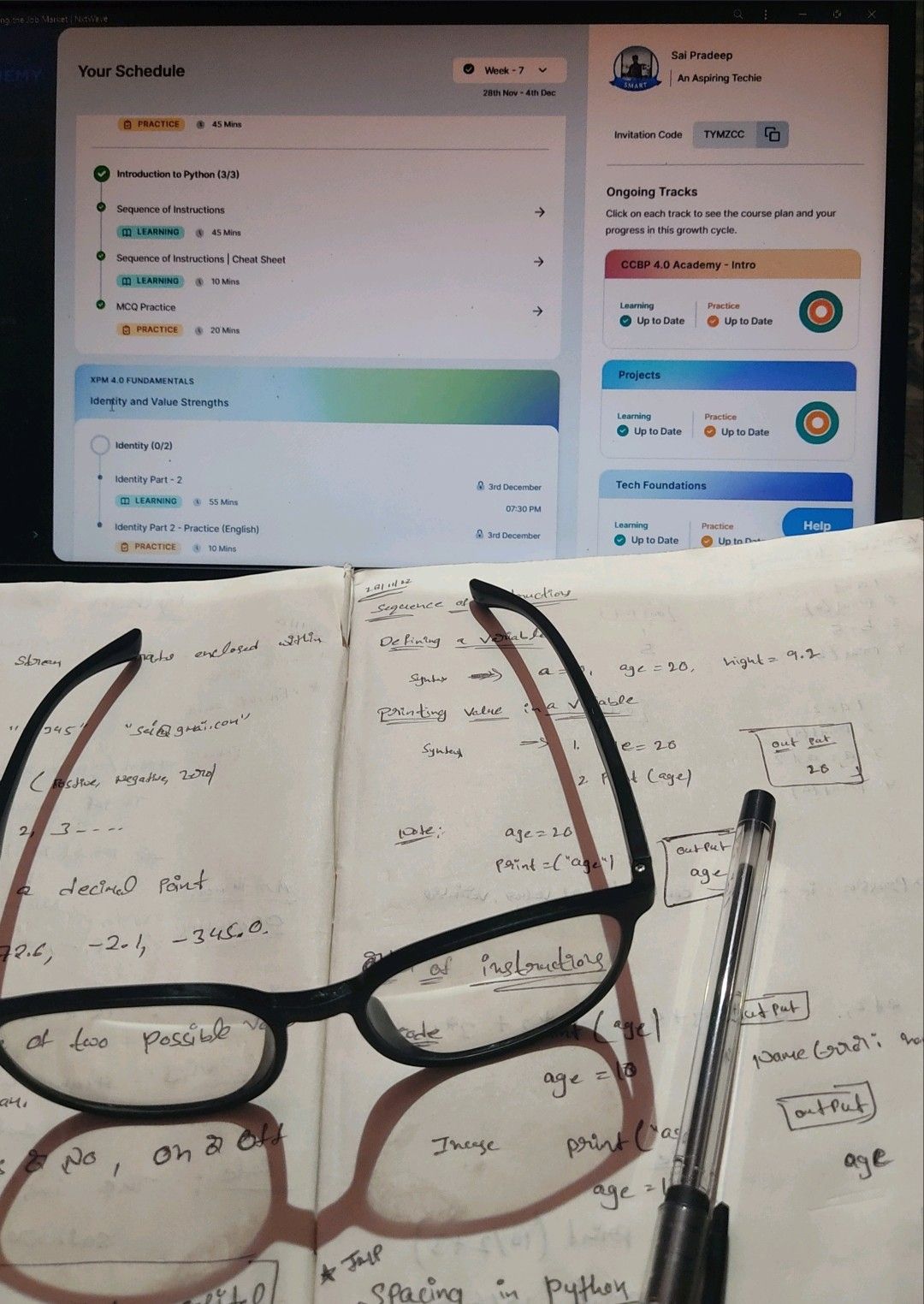 #python #day40 #pythonprogramming #nxtwave #ccbpacademy | Saipradeep Varry #python #day40 #pythonprogramming #nxtwave #ccbpacademy | Saipradeep Varry