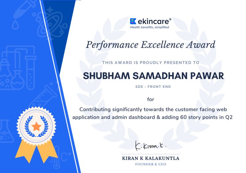 shubham pawar on LinkedIn: Thanks ekincare 🤘. | 18 comments shubham pawar on LinkedIn: Thanks ekincare 🤘. | 18 comments