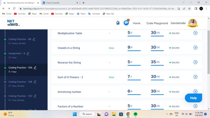 Krishna Karthik Gandamalla on LinkedIn: #nxtwave #coding #pythonprogramming Krishna Karthik Gandamalla on LinkedIn: #nxtwave #coding #pythonprogramming