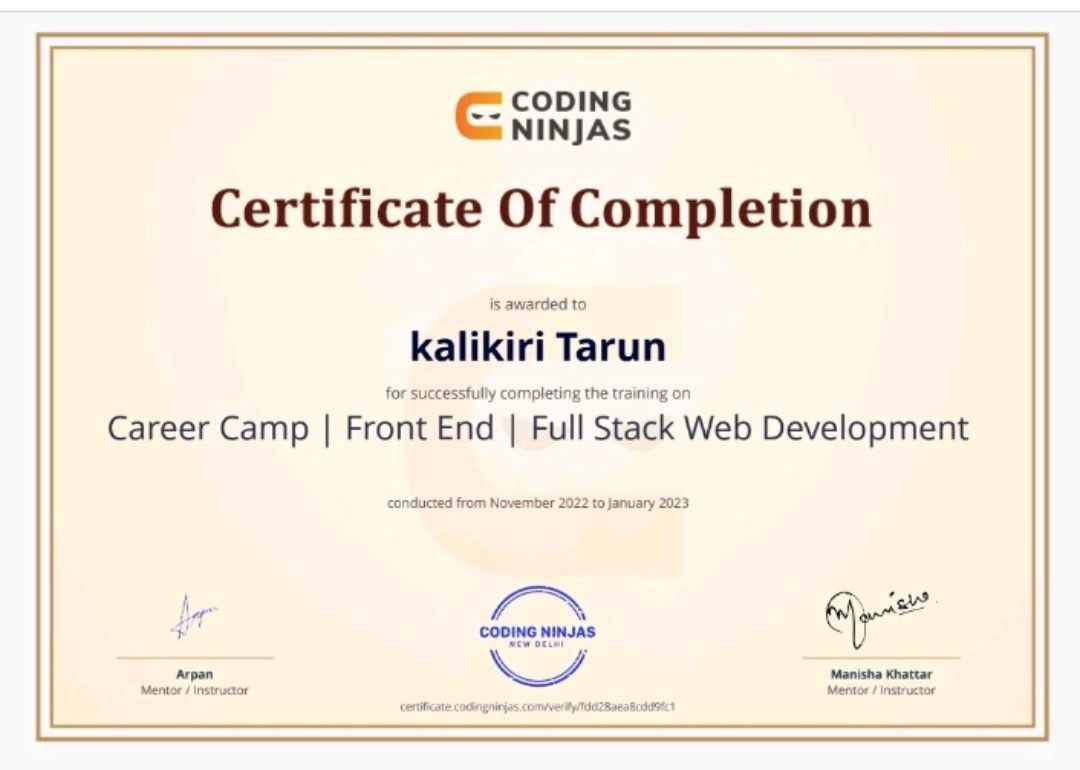 kalikiri tarun on LinkedIn: #thankyou #coding #frontend #fullstack kalikiri tarun on LinkedIn: #thankyou #coding #frontend #fullstack