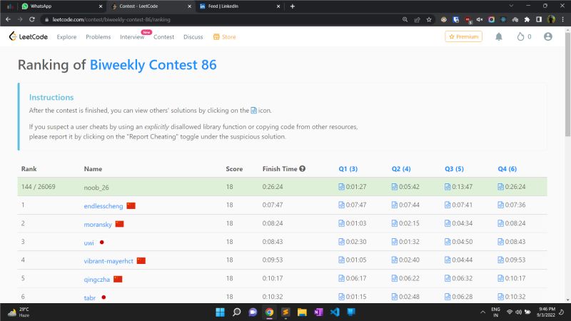 Souraprabha Ganguly on LinkedIn: #leetcode #datastructuresandalgorithms Souraprabha Ganguly on LinkedIn: #leetcode #datastructuresandalgorithms