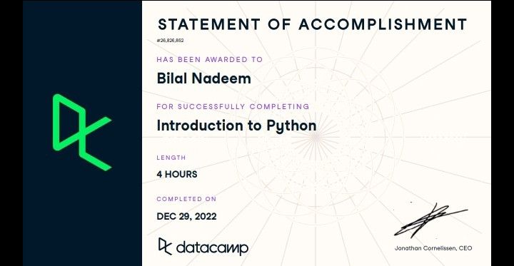 Bilal Nadeem on LinkedIn: #python #datascience #coding | 10 comments Bilal Nadeem on LinkedIn: #python #datascience #coding | 10 comments