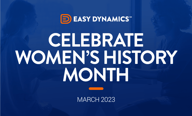 Easy Dynamics Corp on LinkedIn: #womenshistorymonth #teameasydynamics Easy Dynamics Corp on LinkedIn: #womenshistorymonth #teameasydynamics