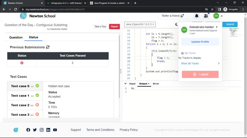 Debabrata Halder on LinkedIn: #connections #java #day8 #30daysofcode # ... Debabrata Halder on LinkedIn: #connections #java #day8 #30daysofcode # ...