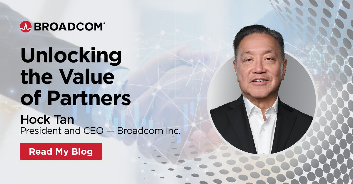 Hock Tan on LinkedIn: #innovation #partner Hock Tan on LinkedIn: #innovation #partner