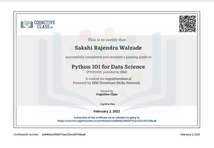 Sakshi Walzade on LinkedIn: #python #datascience | 17 comments Sakshi Walzade on LinkedIn: #python #datascience | 17 comments