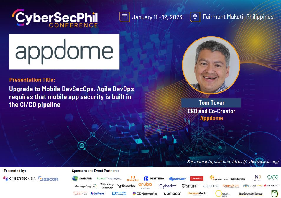 Appdome on LinkedIn: #devsecops #csp2023 Appdome on LinkedIn: #devsecops #csp2023