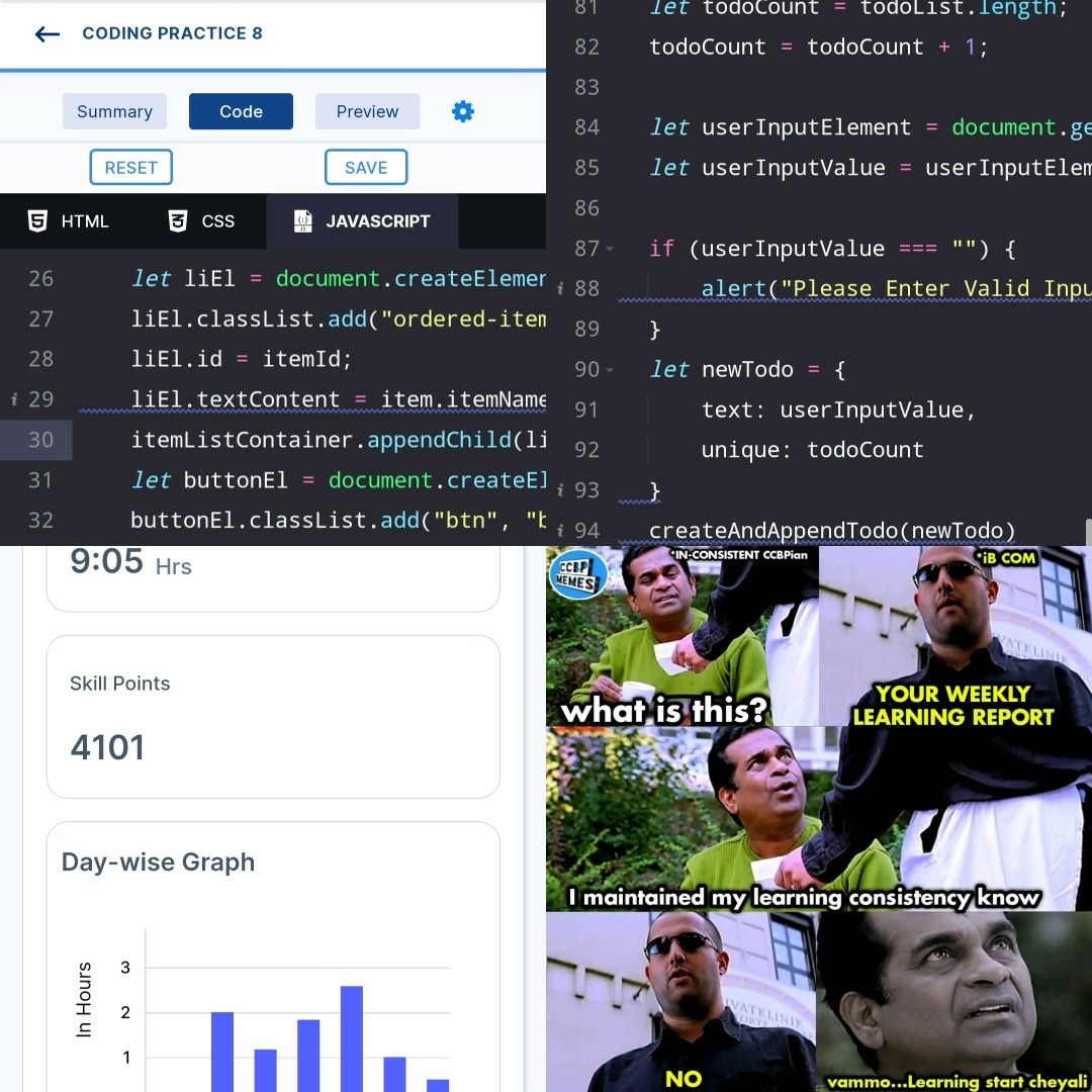 Chandrasekhar Kuruva on LinkedIn: #1hourofcode #javascript # ... Chandrasekhar Kuruva on LinkedIn: #1hourofcode #javascript # ...