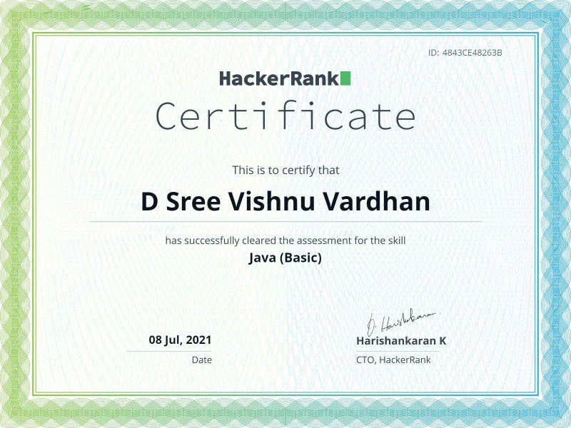 #java #hackerrank | Dharmavaram Sree Vishnu Vardhan #java #hackerrank | Dharmavaram Sree Vishnu Vardhan