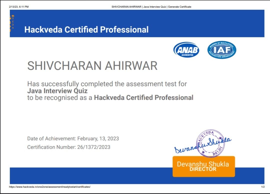 Shivcharan Ahirwar on LinkedIn: #java #programmer #practice #students # ... Shivcharan Ahirwar on LinkedIn: #java #programmer #practice #students # ...